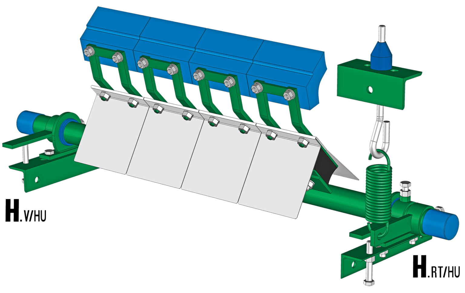Racleurs BELLE BANNE pour bande transporteuse - HAMSA