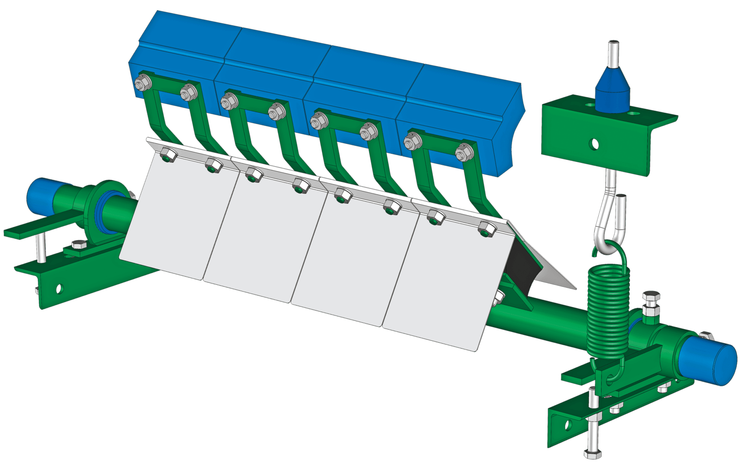 Racleur BELLE BANNE H.HU pour Bandes Transporteuses - HAMSA